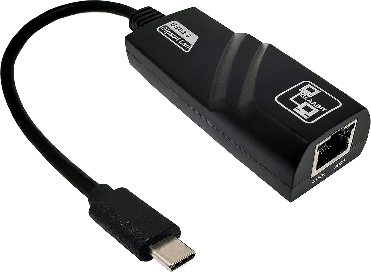 USB Type-C Port to 1 Gigabit (1000 Mbps) RJ45 Ethernet LAN Network ...