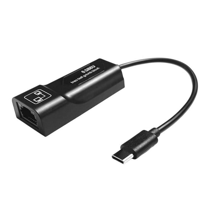 USB Type C RJ45 Ethernet Adapter 100/1000Mbps for Consistent Wireds ...
