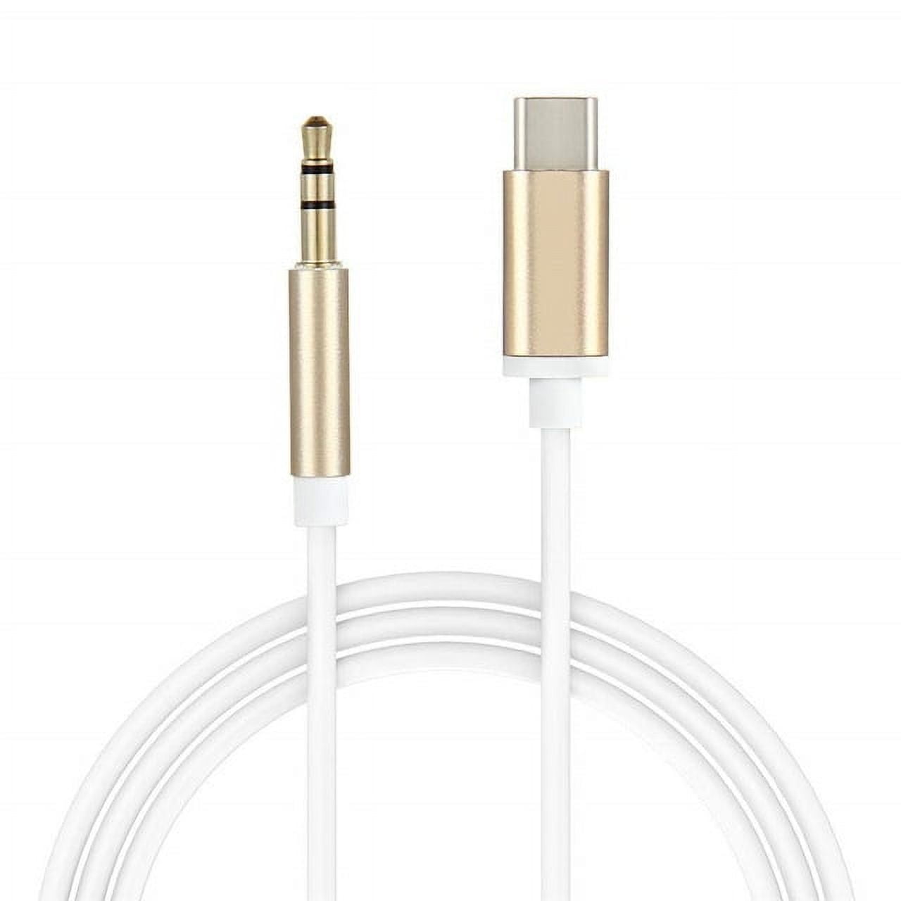 USB Type C To 3.5mm Jack Audio Extension Cable Aux Cord Adapter for ...