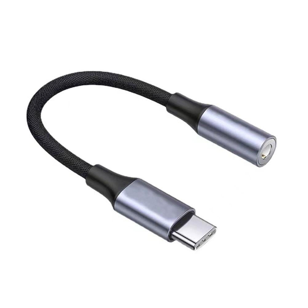 USB Type C to 3.5mm AUX o Headone Ja Adapter Smartones For ALL P1L8 ...