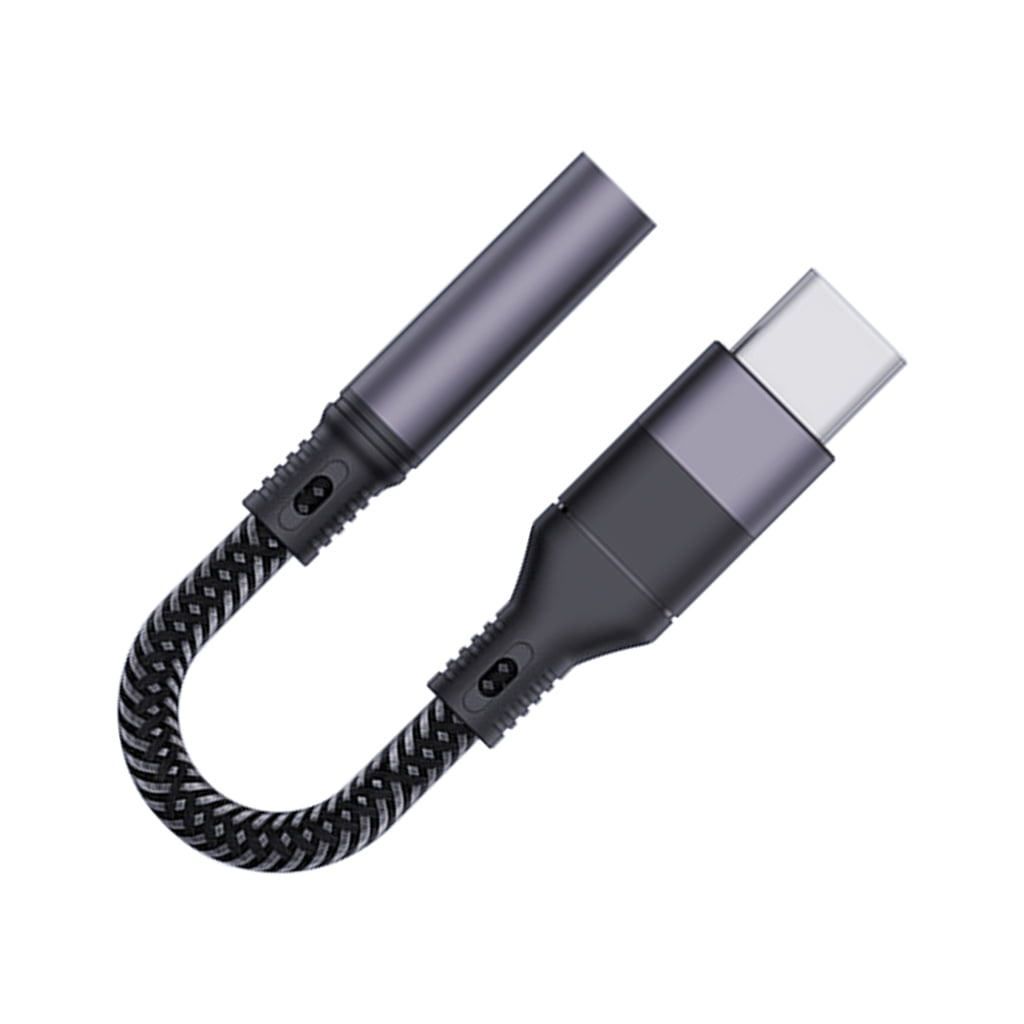USB Type C to 3.5mm Jacks Headphone Adapter Auxs Sound Earphone Cable ...