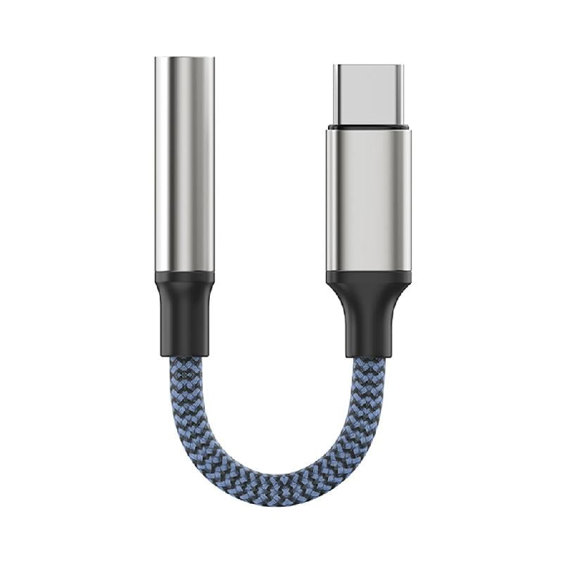 USB Type C to 3.5mm Jacks Headphone USB C Earphone Sound Adapter Cable ...