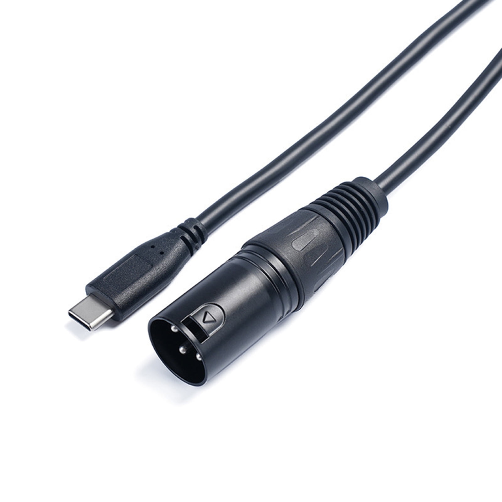 USB Type C to 3Pin XLRs Male Female Connectors Microphones Cable ...