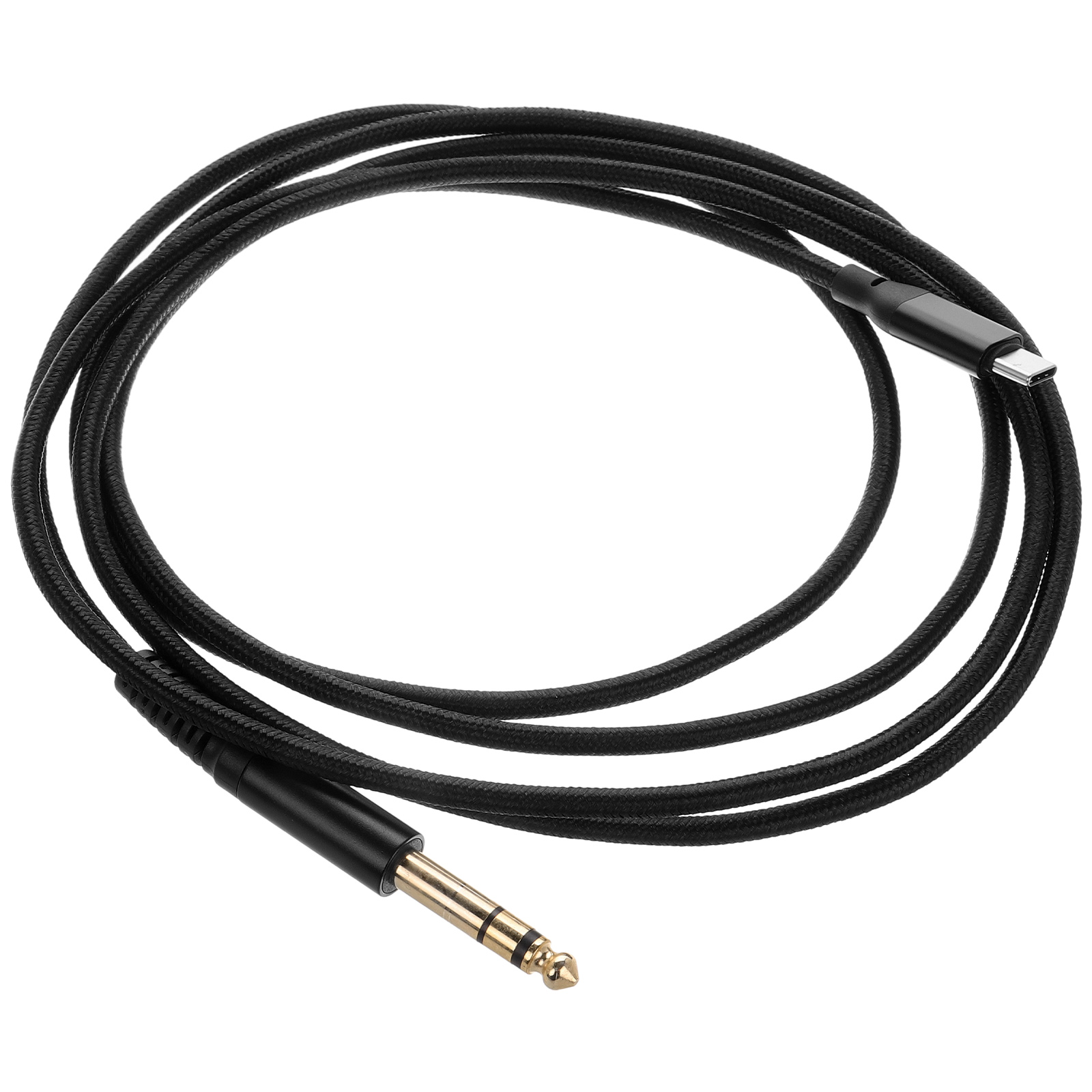 USB Type-C to 6.35mm Electric Guitar Audio Cable with Built-In Chip for ...
