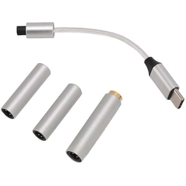 USB Type C to Aux Headphone Adapter Cable, Type C to 3.5mm 2.5mm 4.4mm ...
