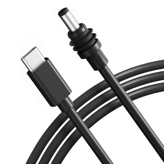 USB Type C to DC5521 5.5x2.1mm Waterproof Charging Cord Supports PD65W ...