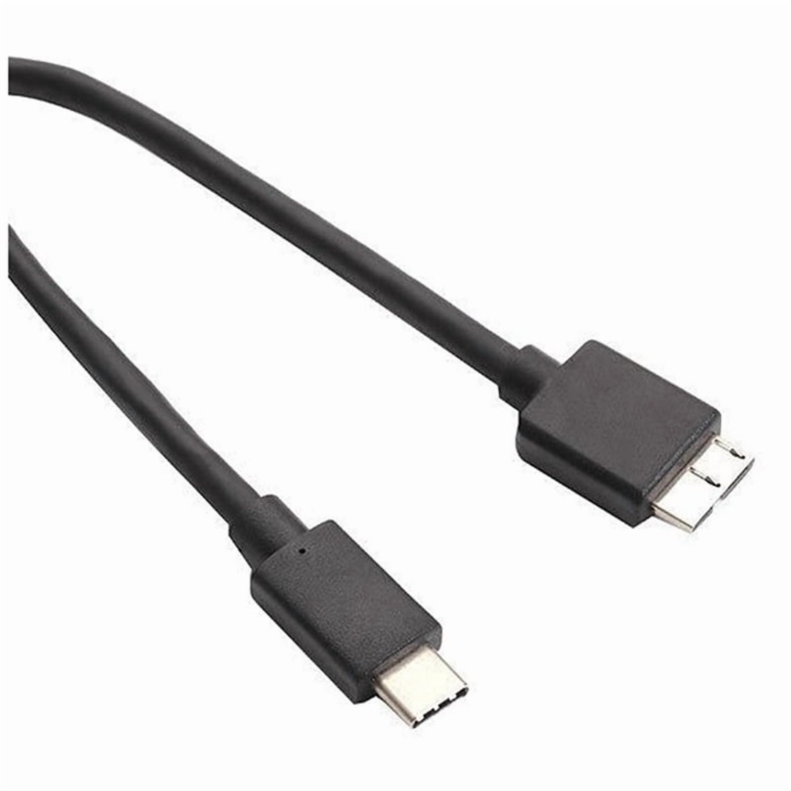 USB Type-C to Micro-B Convert Cable Data Cord for External HDD SSD Hard ...