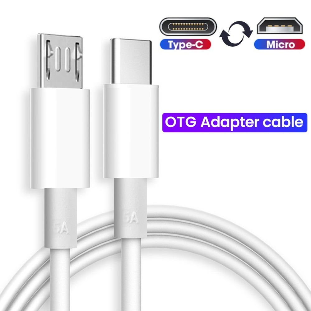 USB Type C to Micro USB Cable Fast Charging USB C Adapter Cord for ...