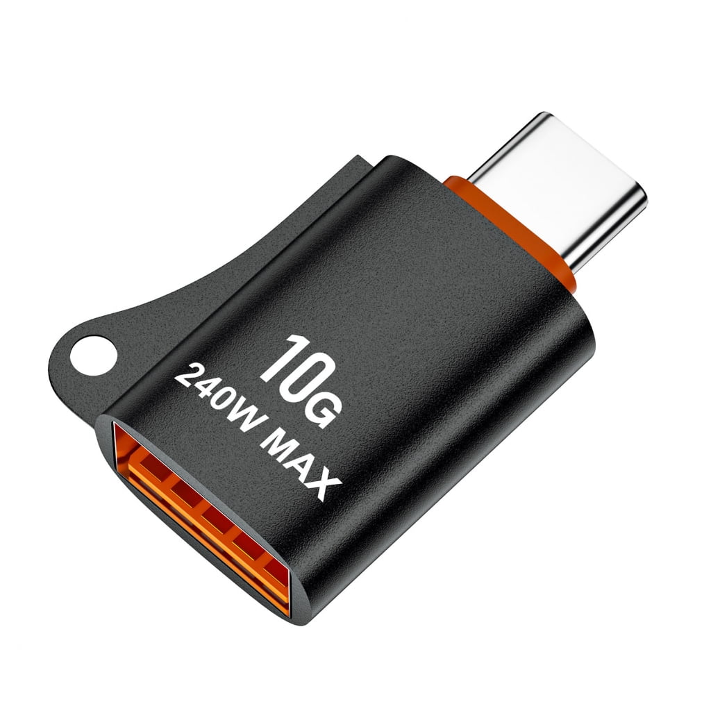 USB Type C to USB A Connectors, 10Gbps Fast Sync Converters Aluminum ...