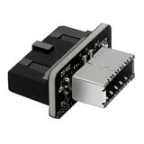USB Type-E Female to 19-Pin Male Adapter for Internal Motherboard ...