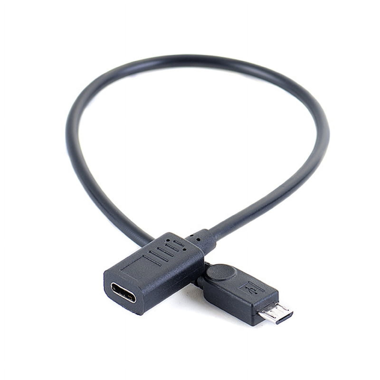 USB Type-c Female to Micro USB Male OTG Connector Cable Adapter for ...