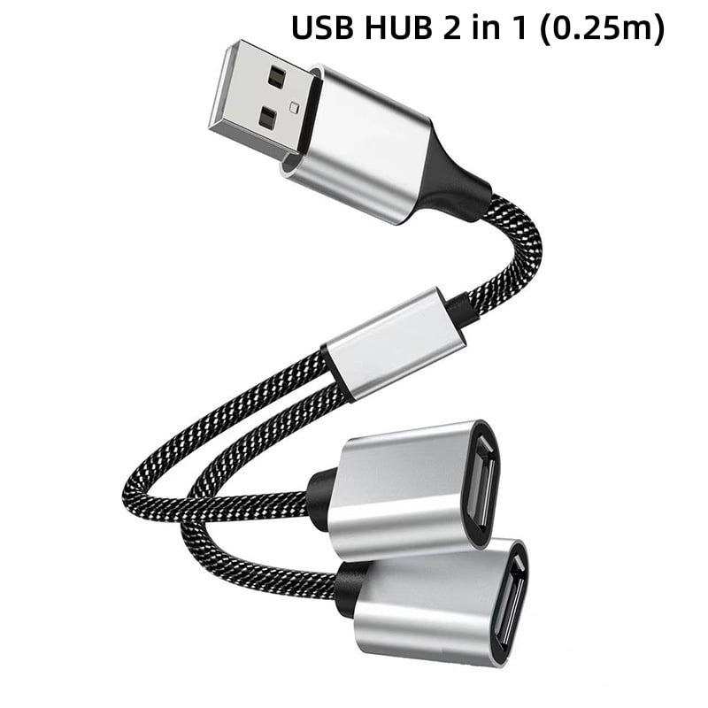 USB Type-c HUB Splitter Extensions OTG USB C Adapter 4 Port High Speed ...