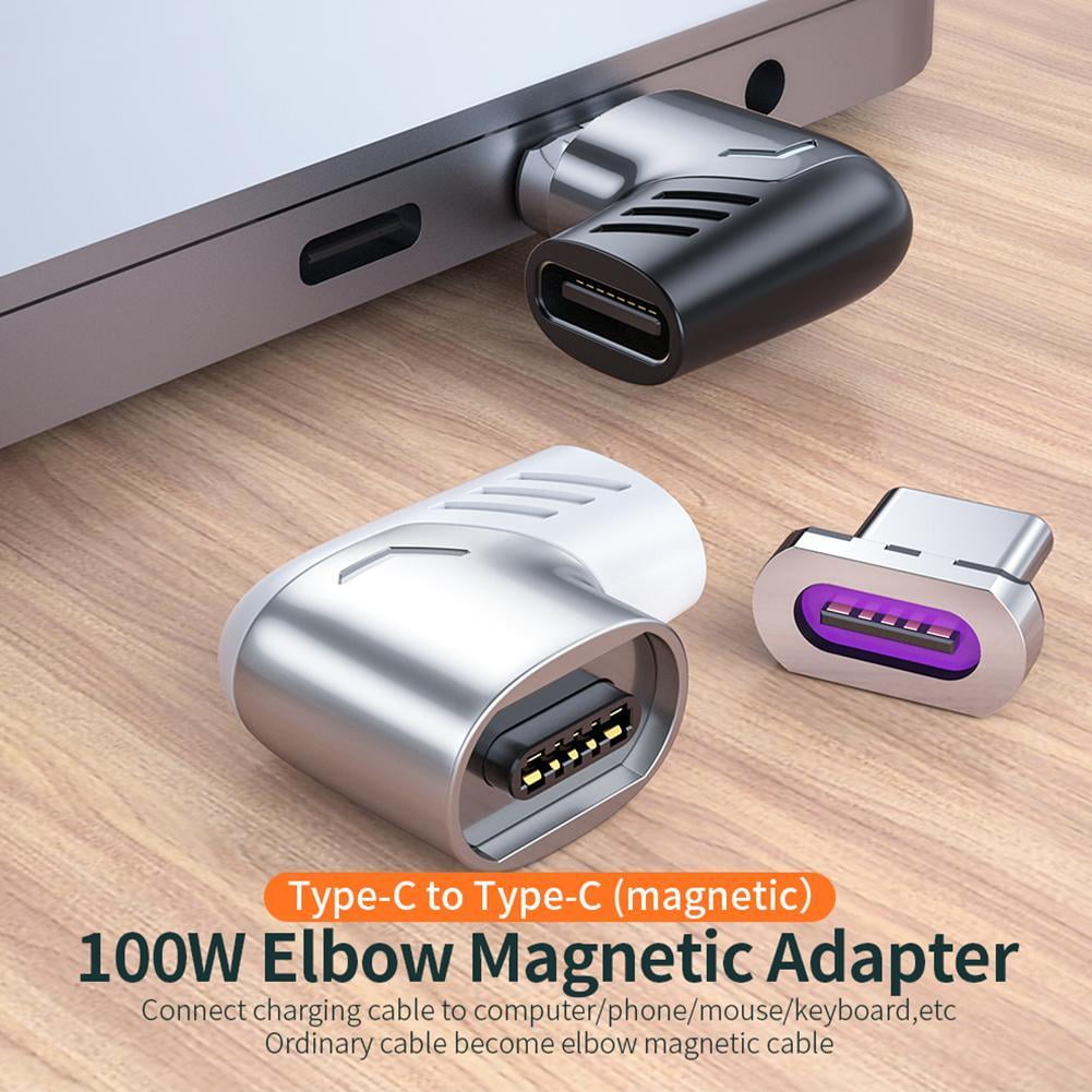 Nuboxa USB Type-C Magnetic Adapter 100W charging For Laptops Phone ...