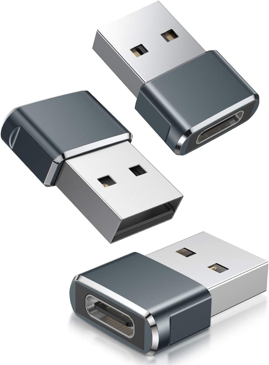 USB to USB C Adapter,iPhone 16 15 Pro Max Charger Adapter 3 Pack,USBC ...