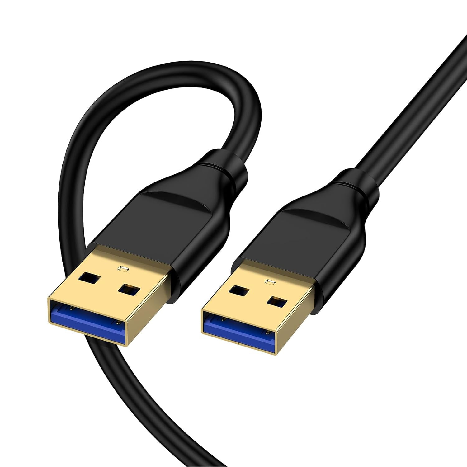 USB to USB Cable 10FT, Long USB3.0 Type A to Type A Male to Male Cable ...