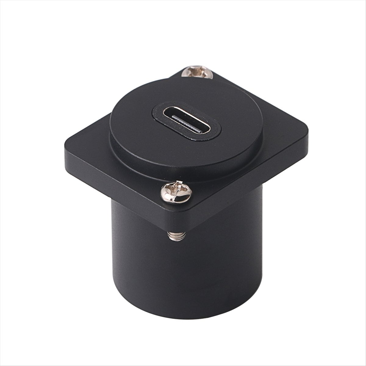 USB USBC Type C Typec Female to Female F-F Panel Mount Extention Round ...