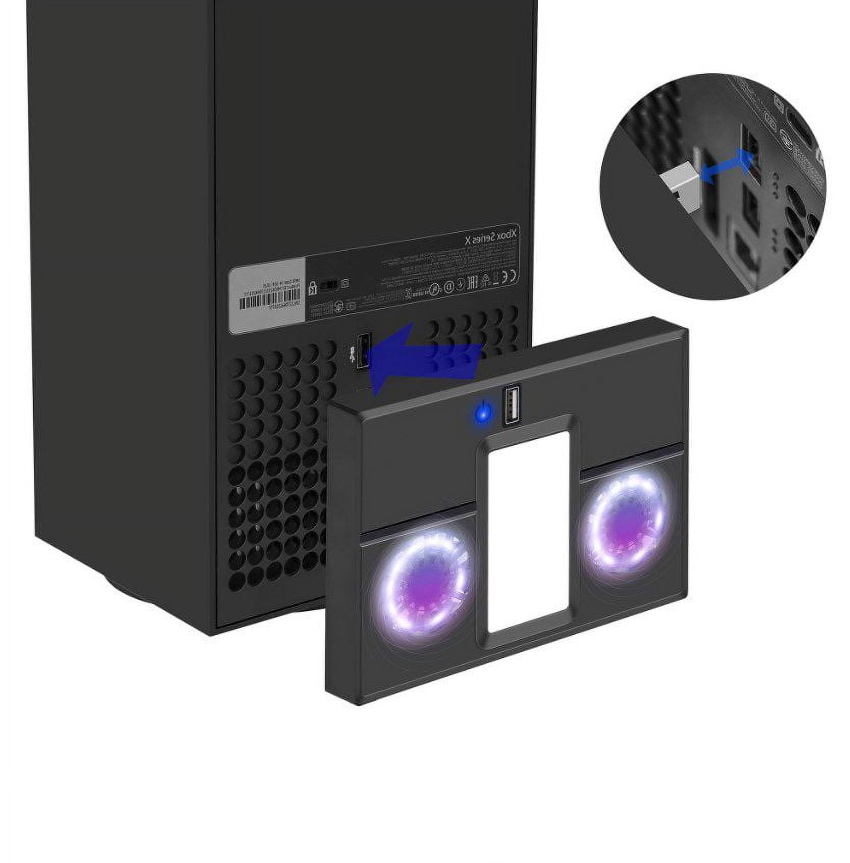 USB Vertical Cooling Fan Fit for Xbox Series X Console, External Cooler ...