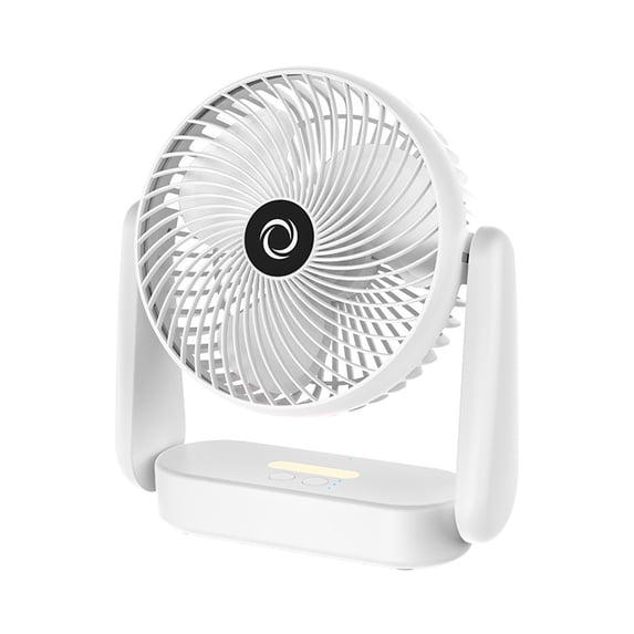 USB Vertical Hanging Portable Fan with Light, 3‑Speed High Wind ...