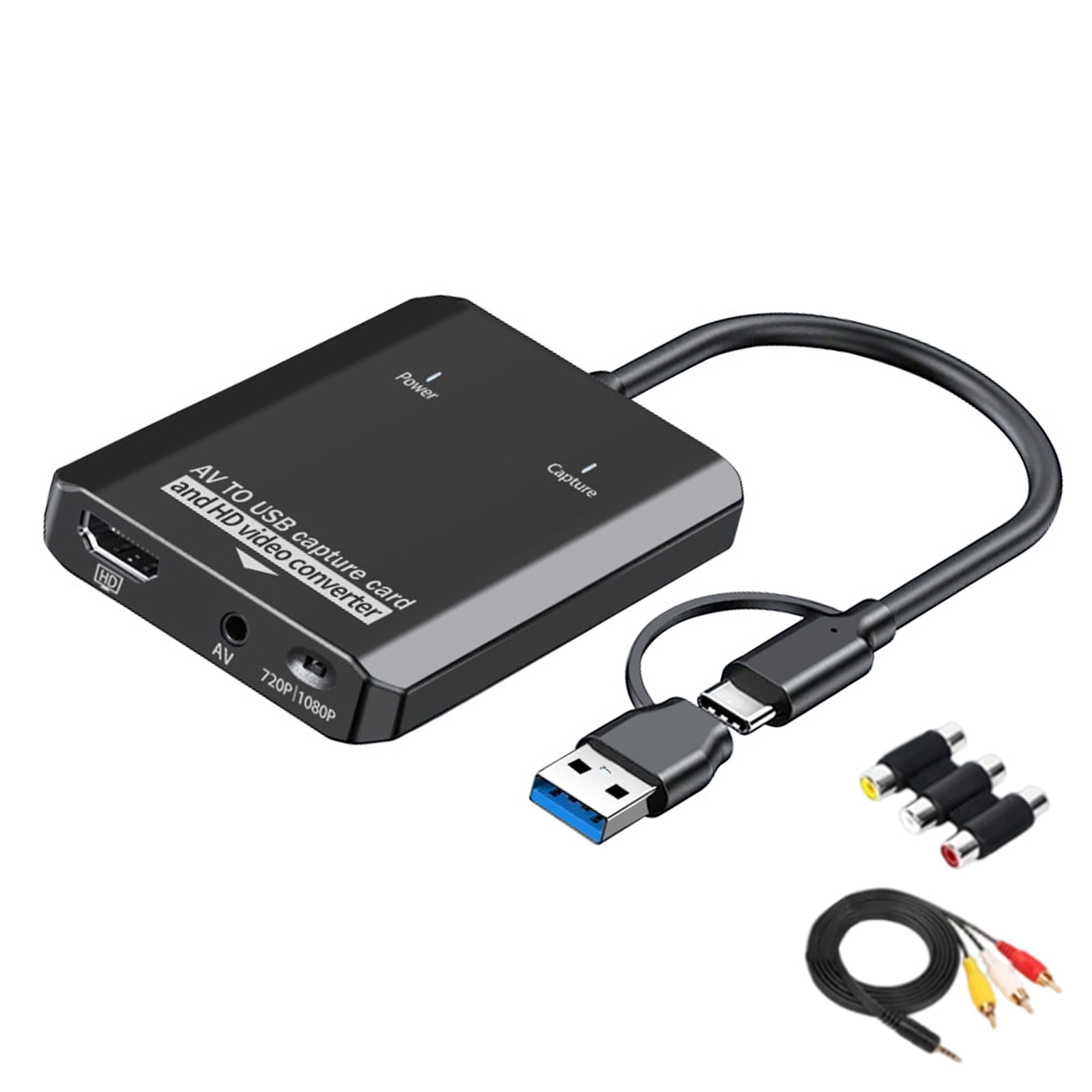 USB Video Captures Card with Analog To Digital Conversion for Players ...
