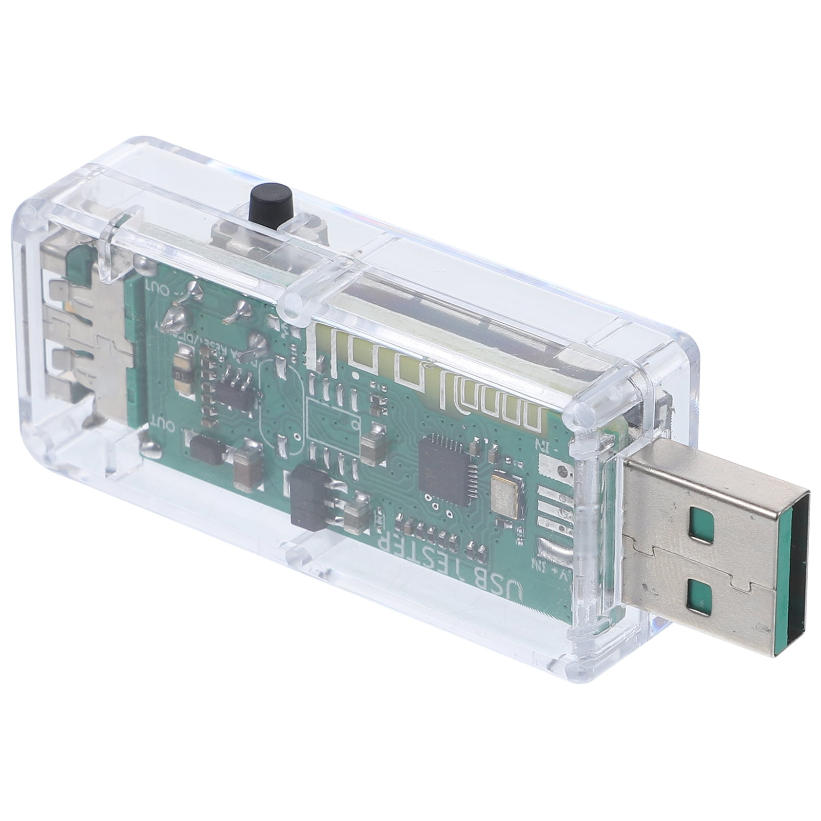 USB Voltage and Current Colored Screen Meter Electrical Tester DC ...