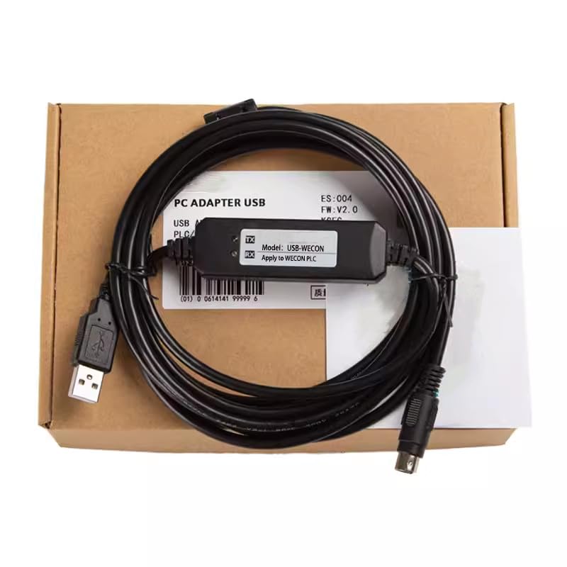 USB-WECON Applicable Communication Download Cable PLC Programming Cable ...