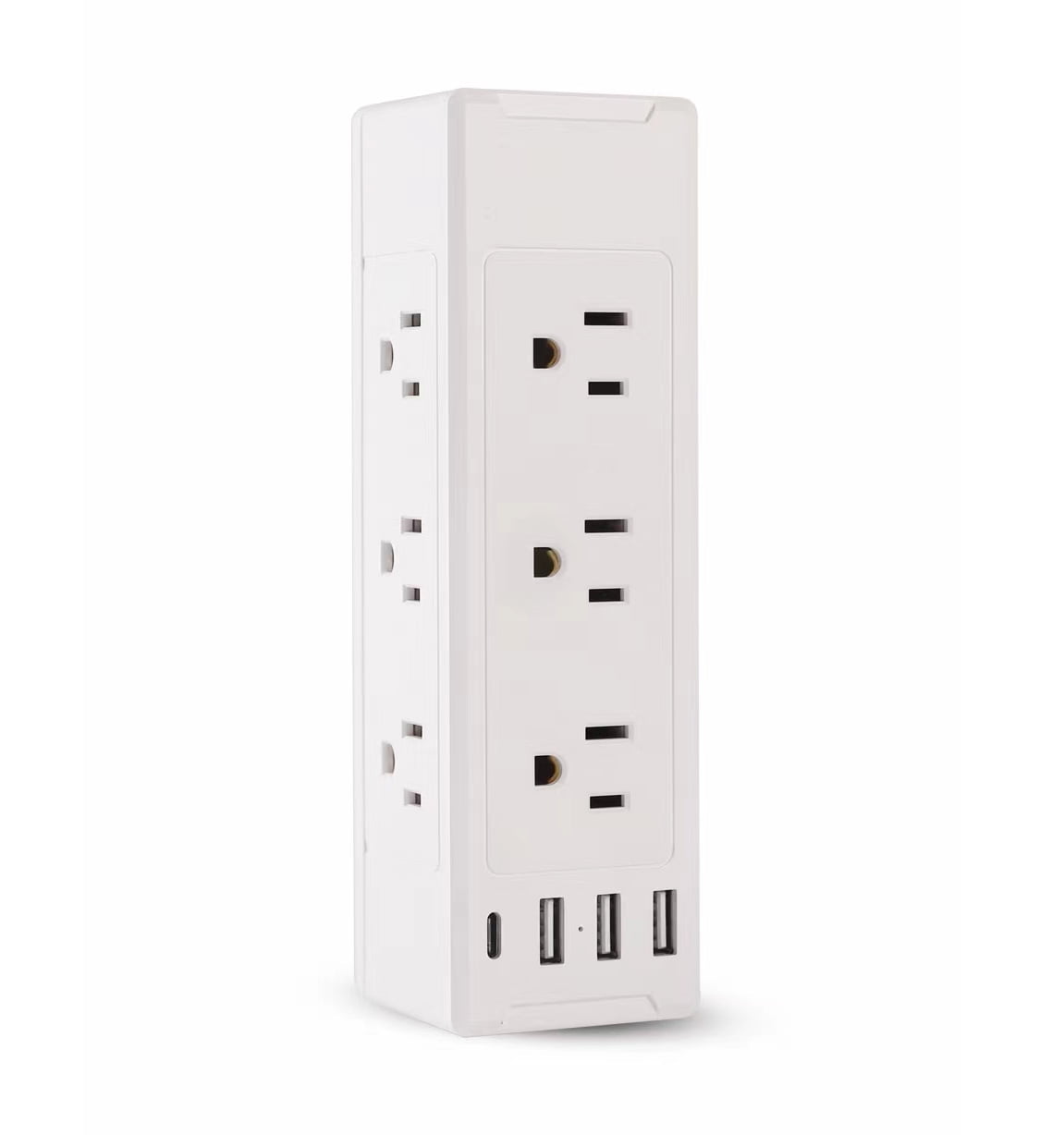 13-in-1 USB Wall Adapter, 9 Outlet Extender, Surge Protector, 3 USB ...