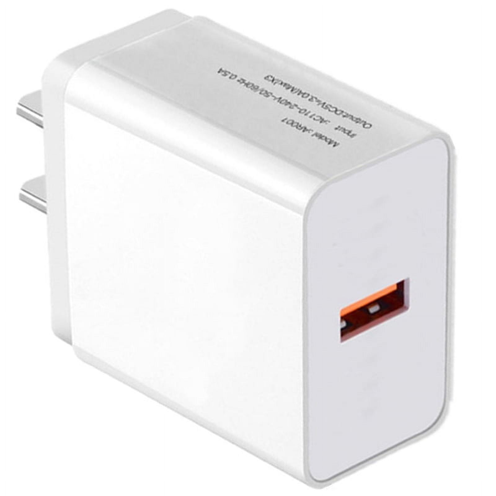 USB Wall Charger Adapter 1A/5V Travel Charger USB Plug Charging Block ...