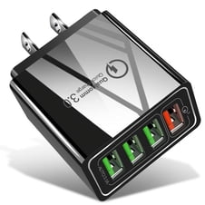Multi-Plug Chargers for Cell Phones and Tablets with Fast Charging
