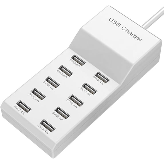 USB Wall Charger USB Charging Station for Multiple Devices Smart ...