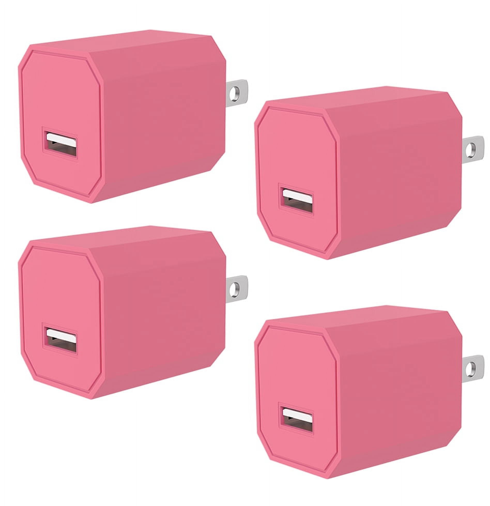 USB Wall Plug, 5V Mini USB Power Adapter 1.0A Wall Charger Block 1-Port ...