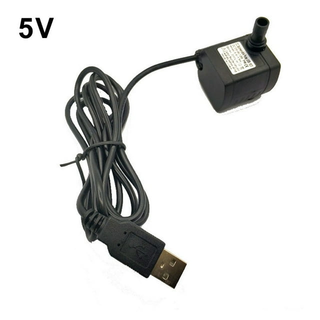 USB Water Pump 5V Submersible Fountain Aquarium Circulating Motor ...