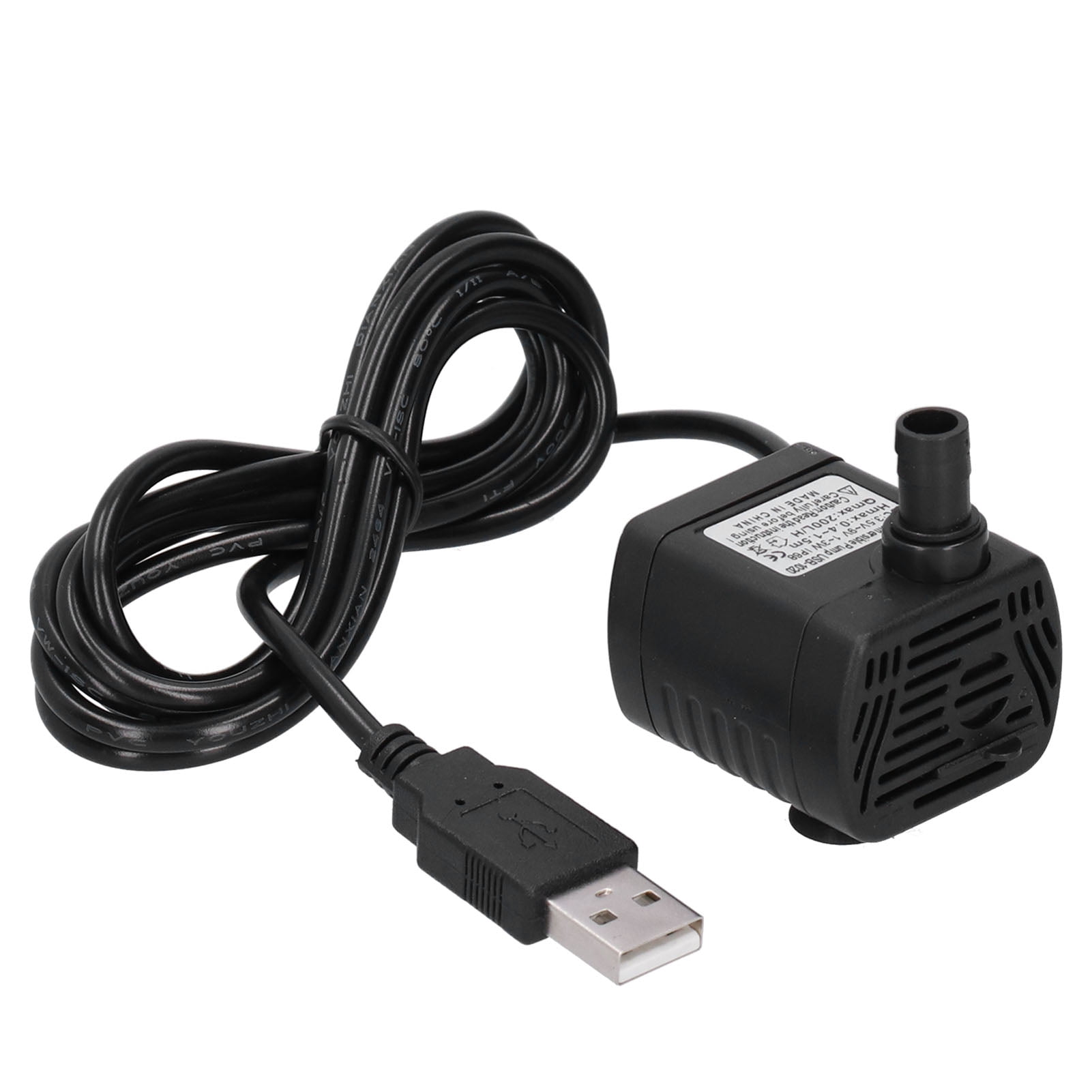 USB Water Pump Mini Submersible Low Noise 3.5?9V for Aquarium ...