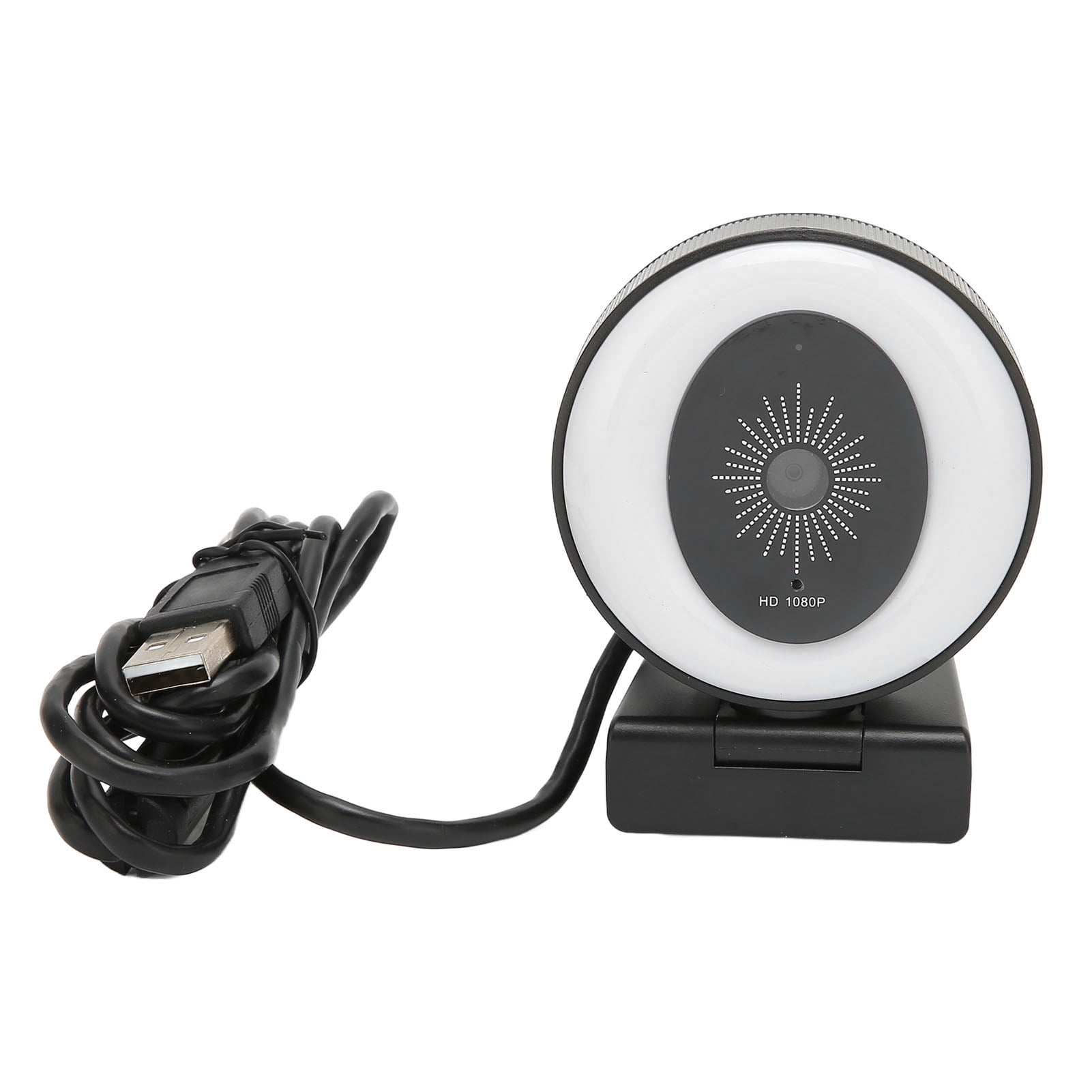 USB Web Camera Full HD 1080P 30fps Regulable Ring Light Noise ...