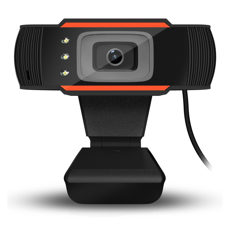 USB Web Camera Web Cam 360 Degree Rotatable with MIC -on Webcam for ...