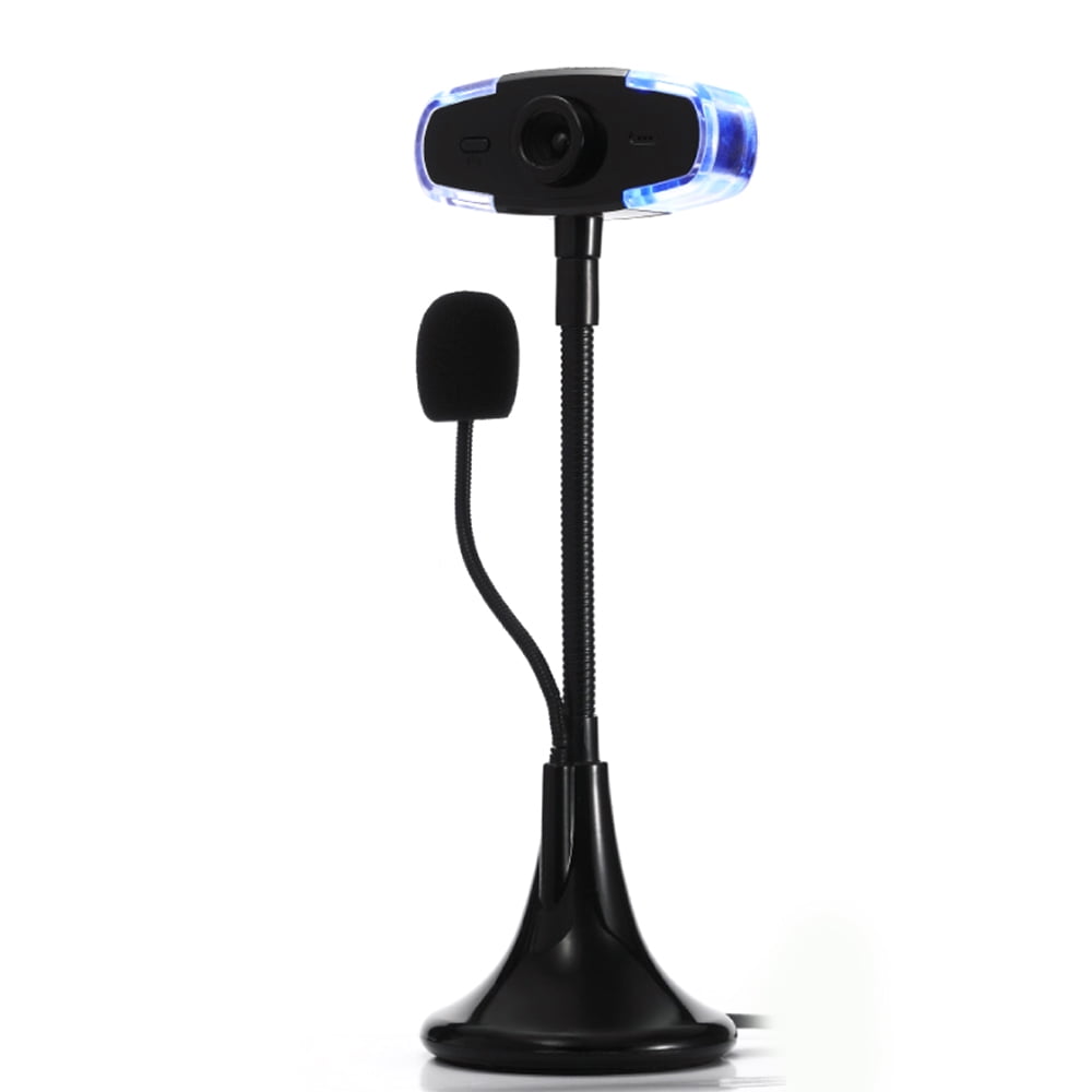 USB Webcam HD web camera with Microphone web cam LED Light USB Cable ...