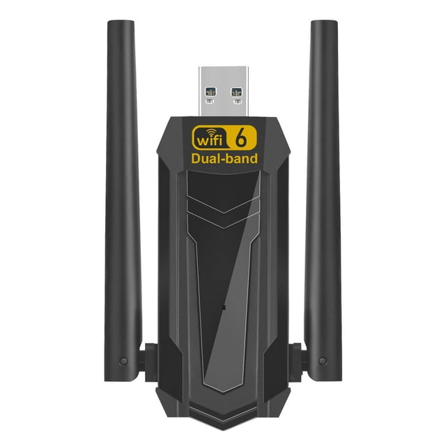 USB WiFi 6 Adapter for Desktop, TSV 1800Mbps USB 3.0 Wireless Network ...