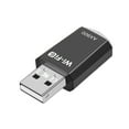 TSV USB WiFi 6 Adapter for PC and Laptop, Dual Band 5GHz/2.4GHz, Plug ...