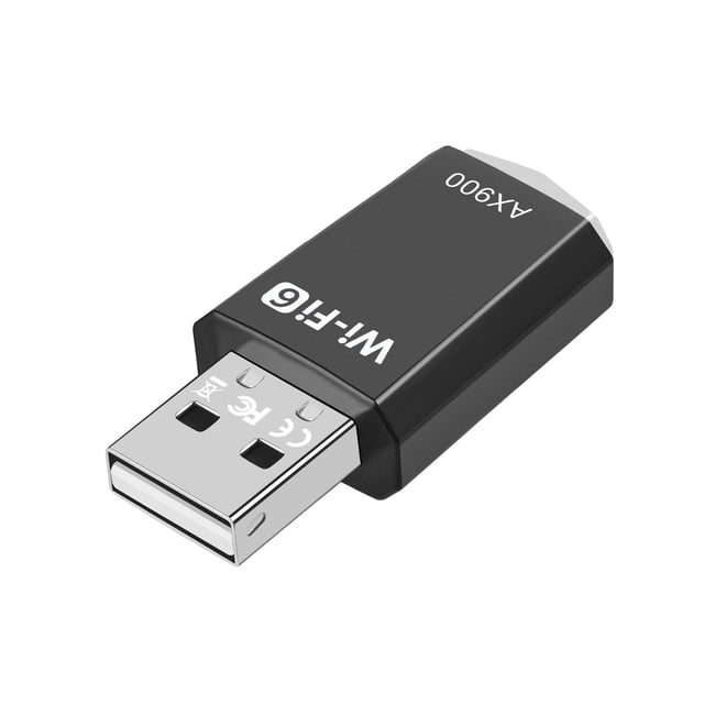USB WiFi Adapter for Desktop PC, TSV AX900 WiFi 6 Adapter 5/2.4GHz USB ...