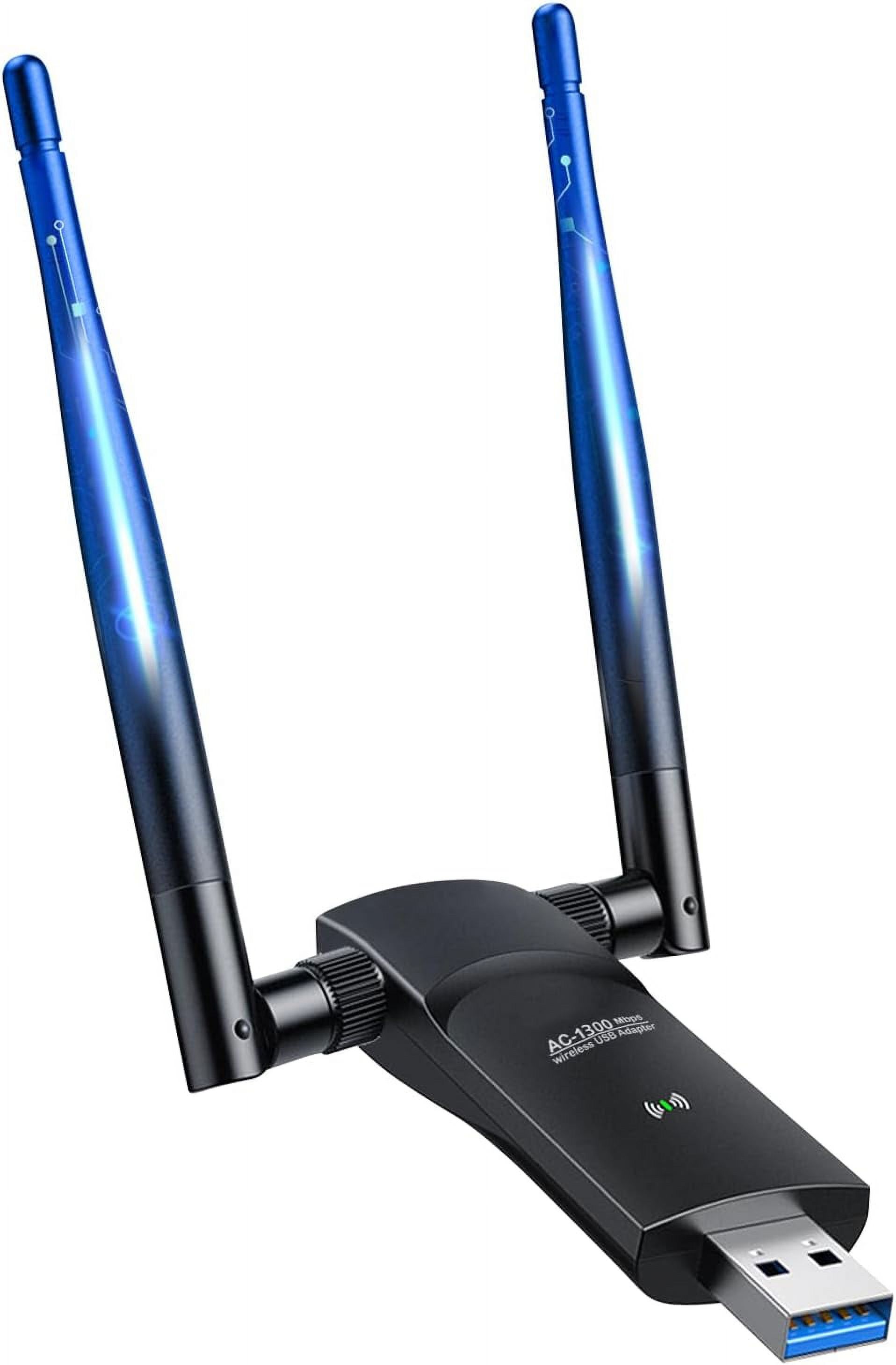 USB WiFi Adapter for PC: 1300Mbps Wrieless Network Adapter, 802.11AC ...