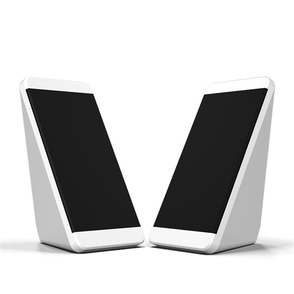 USB Wired Computer Speakers 2 Pieces PC Elevation Angle Horns for ...
