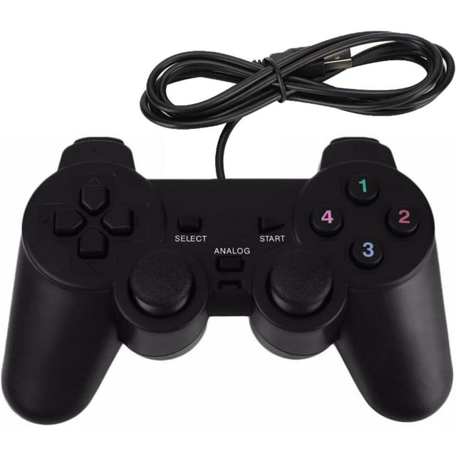 USB Wired Game Controller for Windows PC/Raspberry Pi Remote Controller Gamepad Gaming Joystick ...