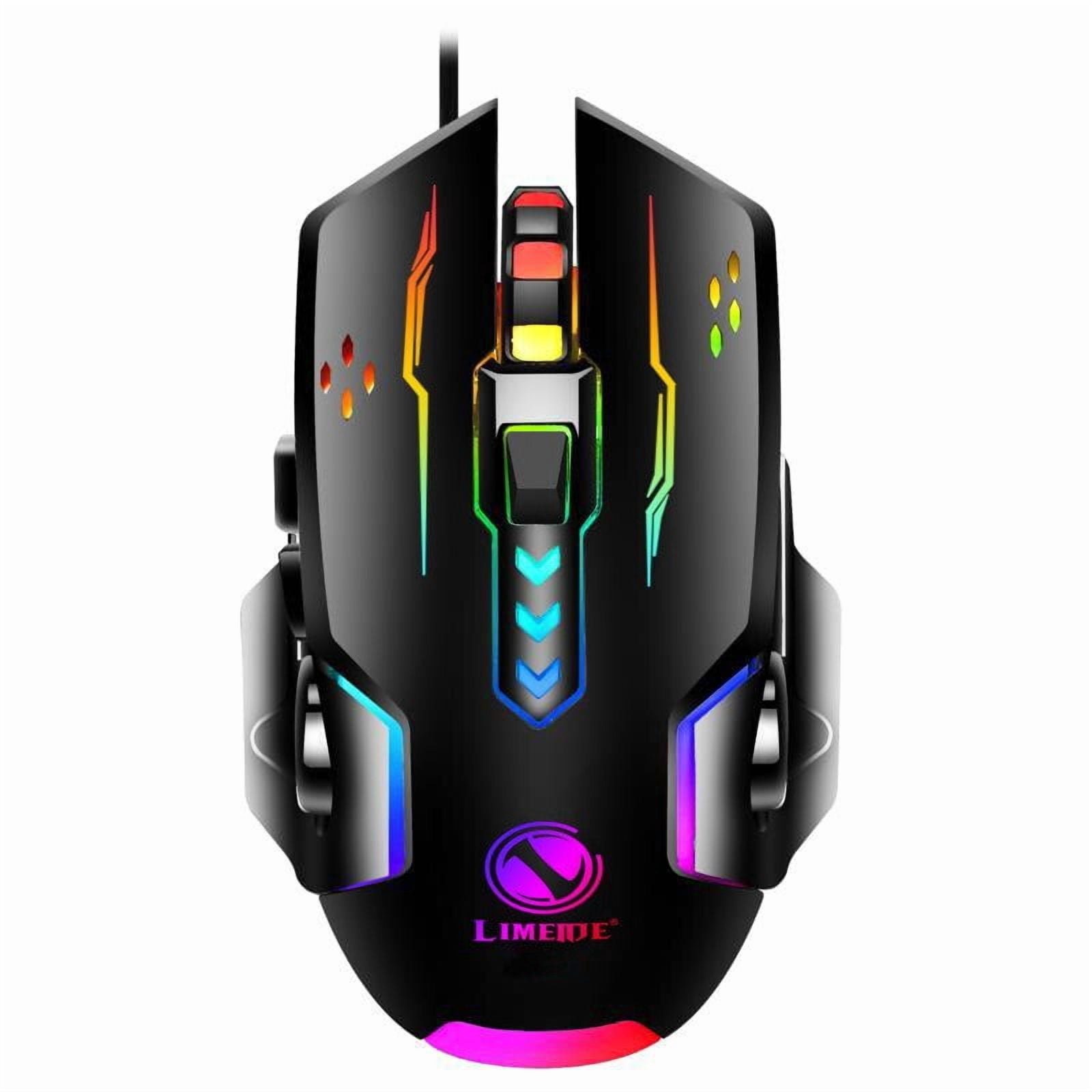 USB Wired Gaming Mouse Mechanical Mice USB Luminous Light Mouse ...
