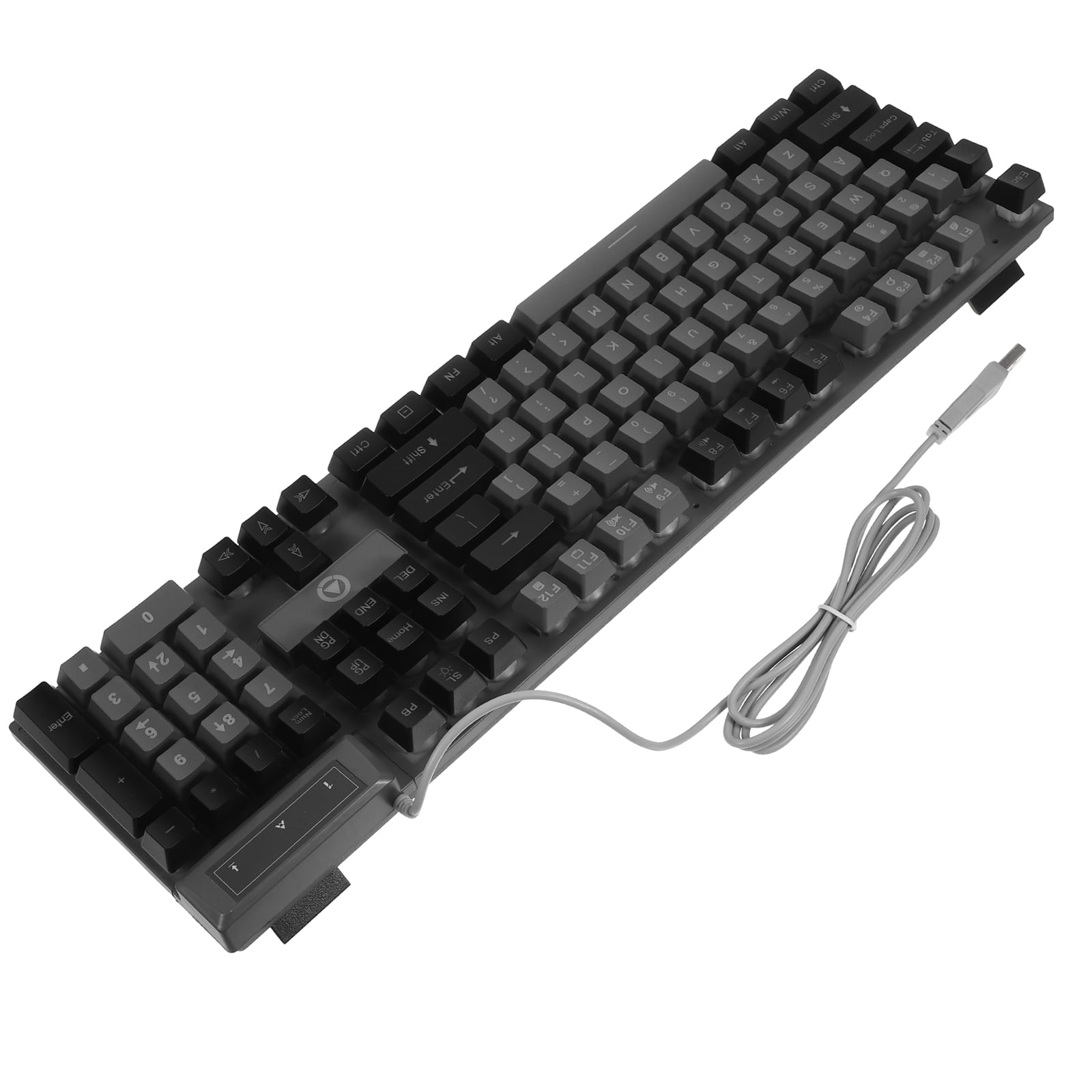 USB Wired Keyboard Full Size Gaming Computer Light up Keys Gamer Office ...