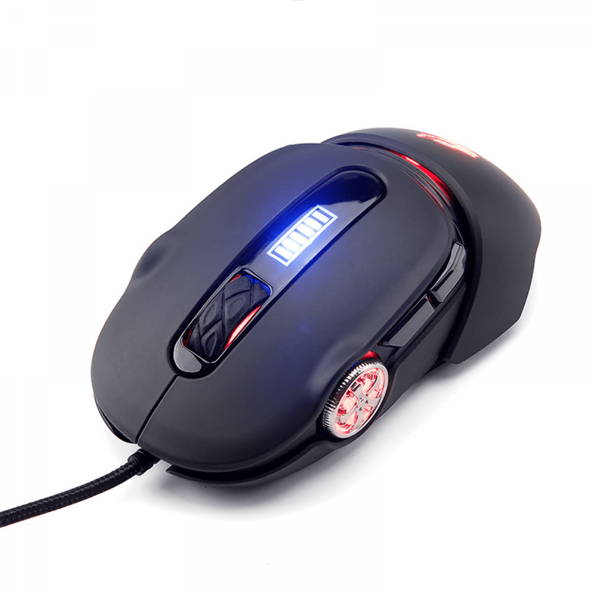 USB Wired Mouse, 3200 DPI 6 Button Silent Breathing Light Ergonomic ...