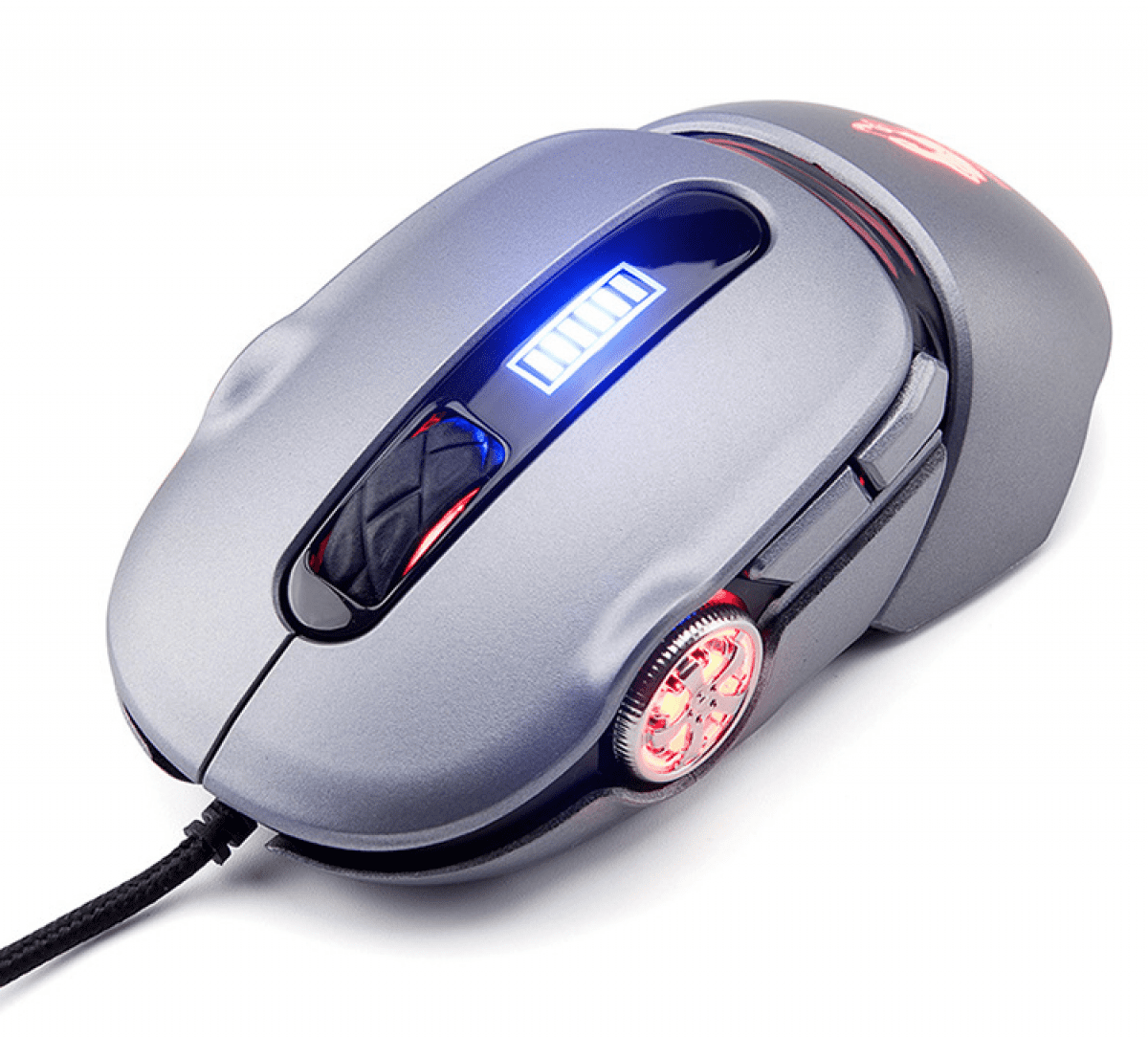 USB Wired Mouse, 3200 DPI 6 Button Silent Breathing Light Ergonomic ...