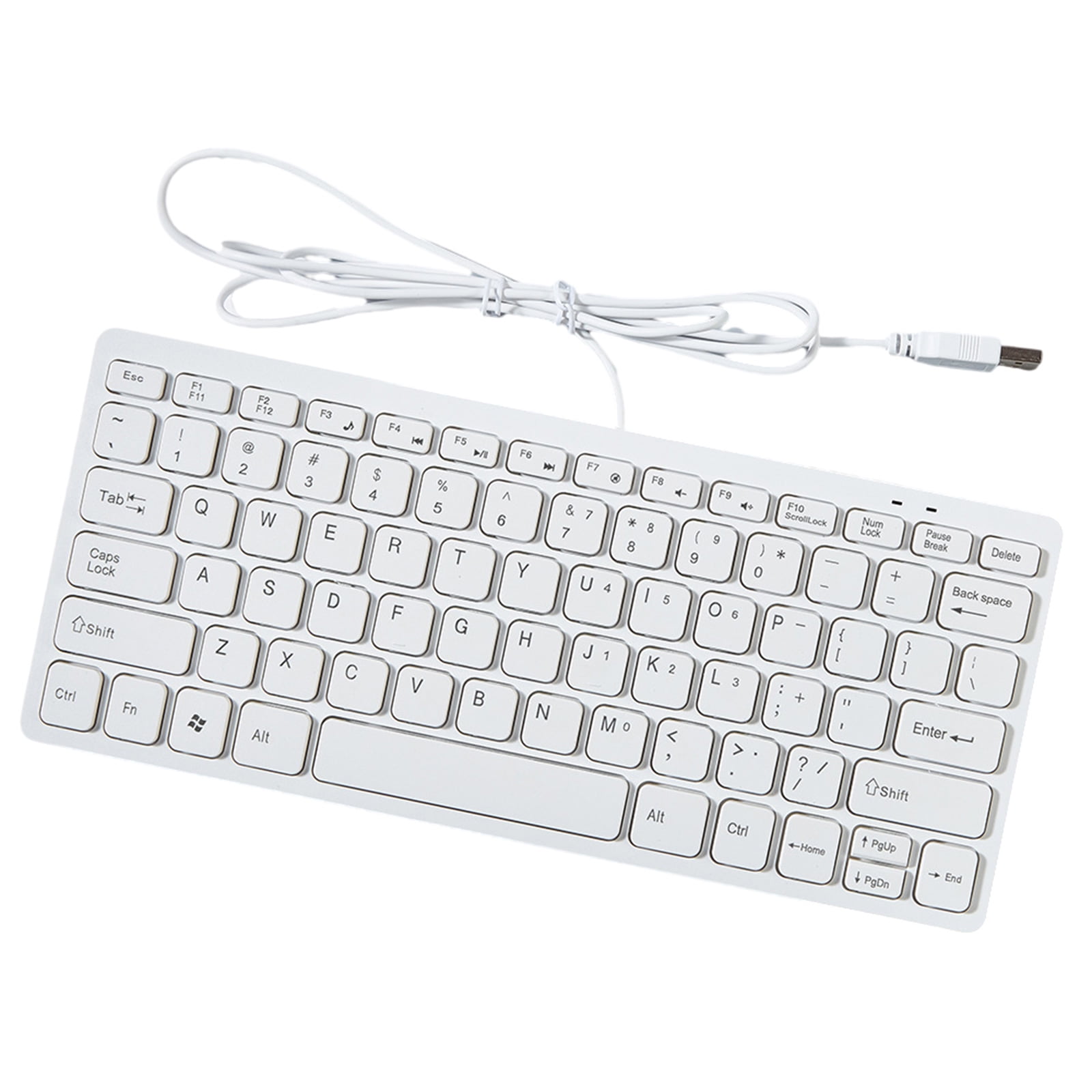USB Wireds Miniature Keyboards 78 Key and Ergonomic for Desktop ...