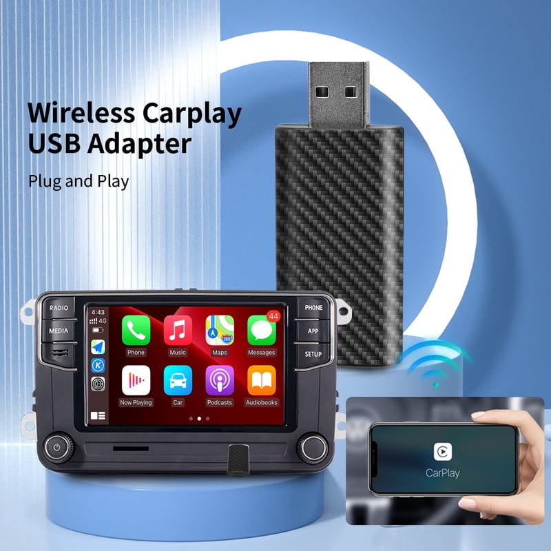 USB Wireless CarPlay Adapter Car Mini AI Box for Apple Carplay Car OEM Wired CarPlay To Wireless ...