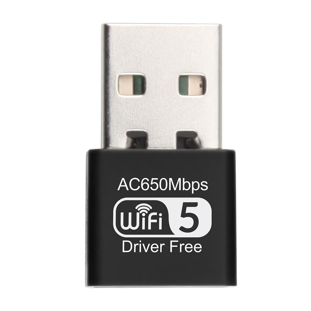 USB Wireless WiFi Adapter Dongle Network LAN Card 802.11b/g/n 300Mbps/650Mbps ;φ L4E3 - Walmart.com