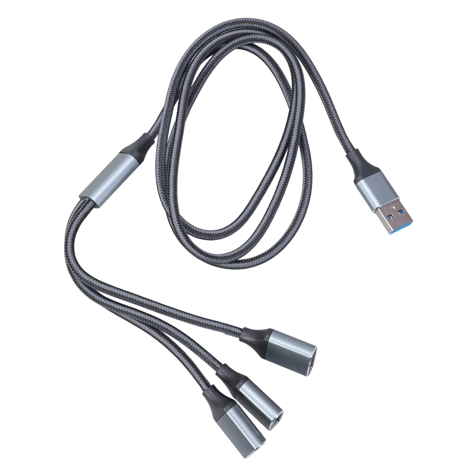 USB Y Splitter Cable USB2.0 Male to 3 Port USB2.0 Female Cable USB ...
