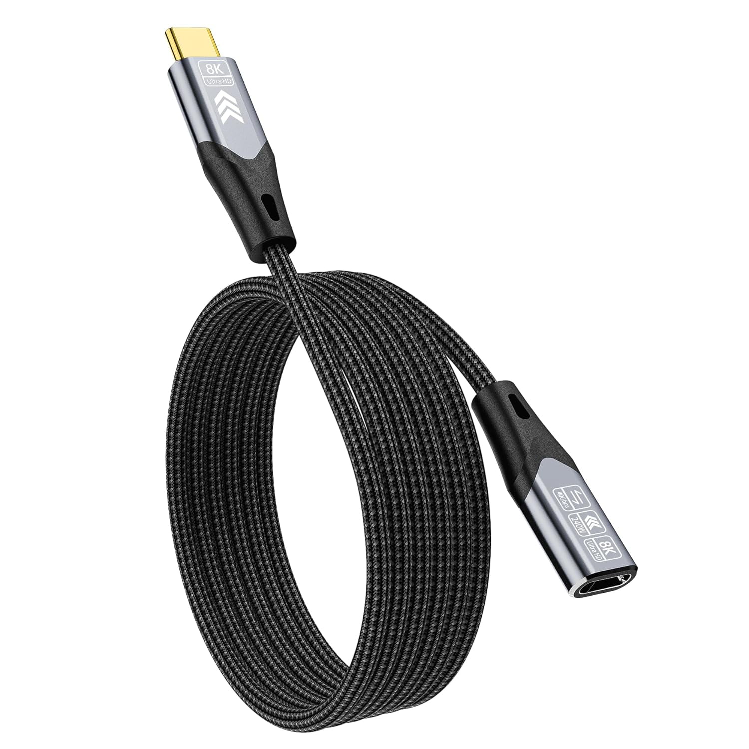 USB-c Extension Cable 3.3FT/1M Compatible with Thunderbolt 4 Extension ...